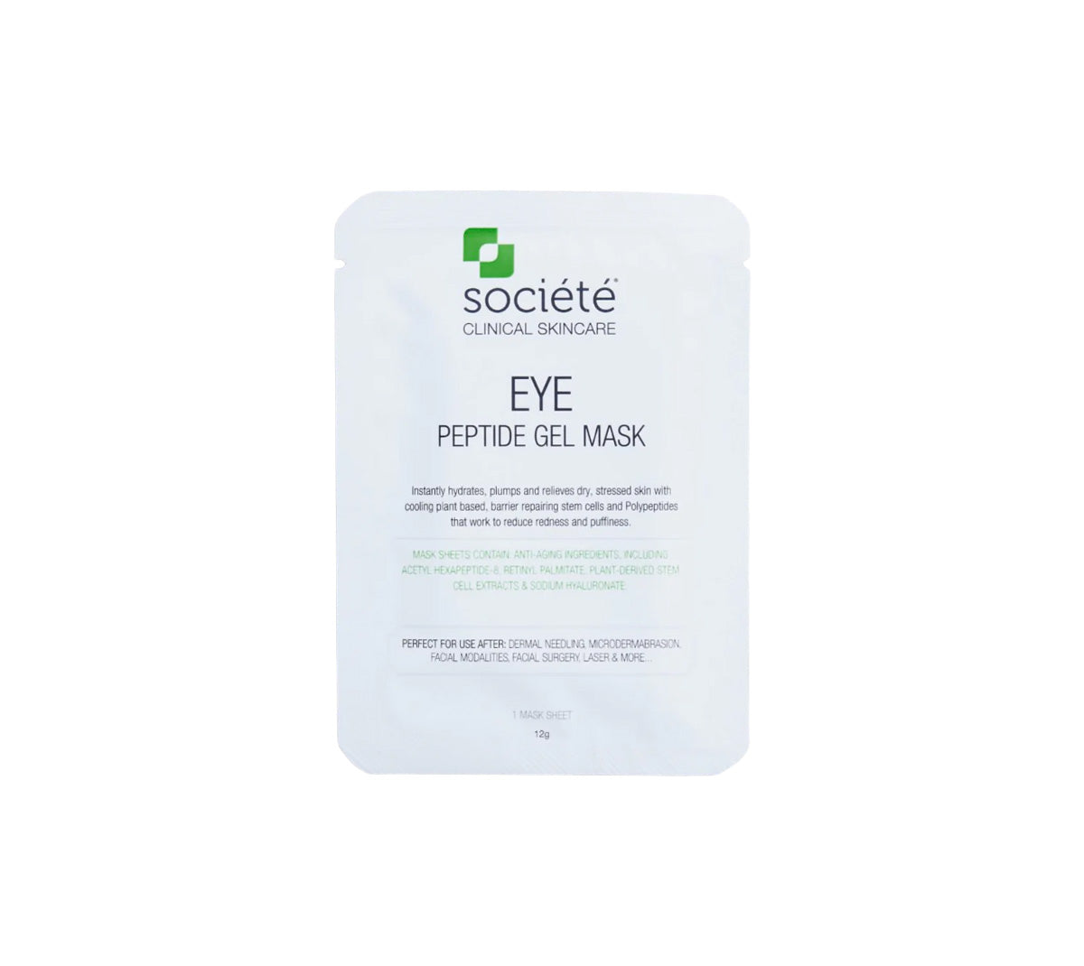 Societe Skincare Eye Peptide Gel Mask – Skin Collective