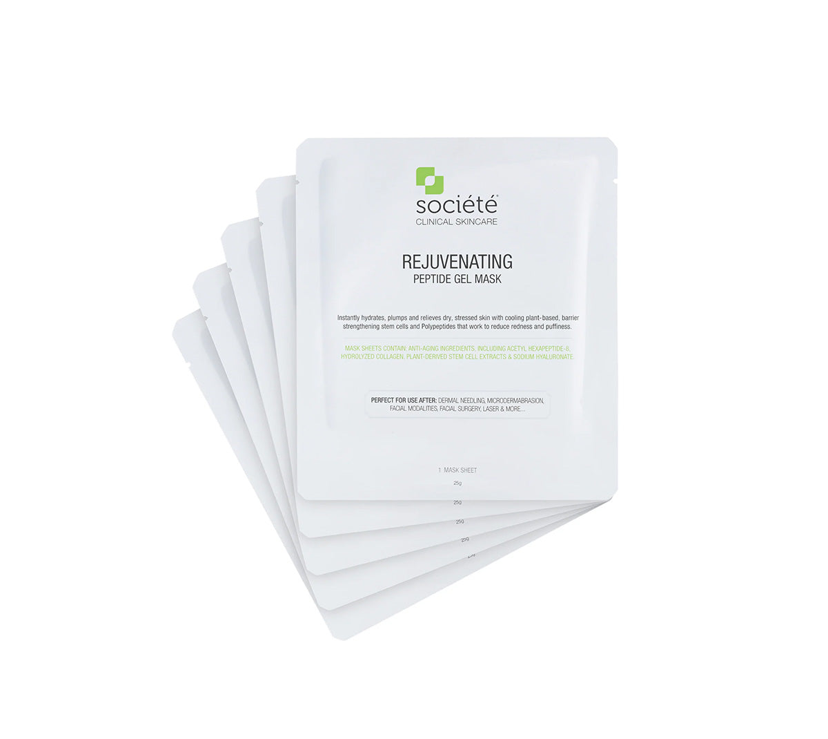 Societe Skincare Rejuvenating Peptide Gel Mask | Buy Online – Skin ...