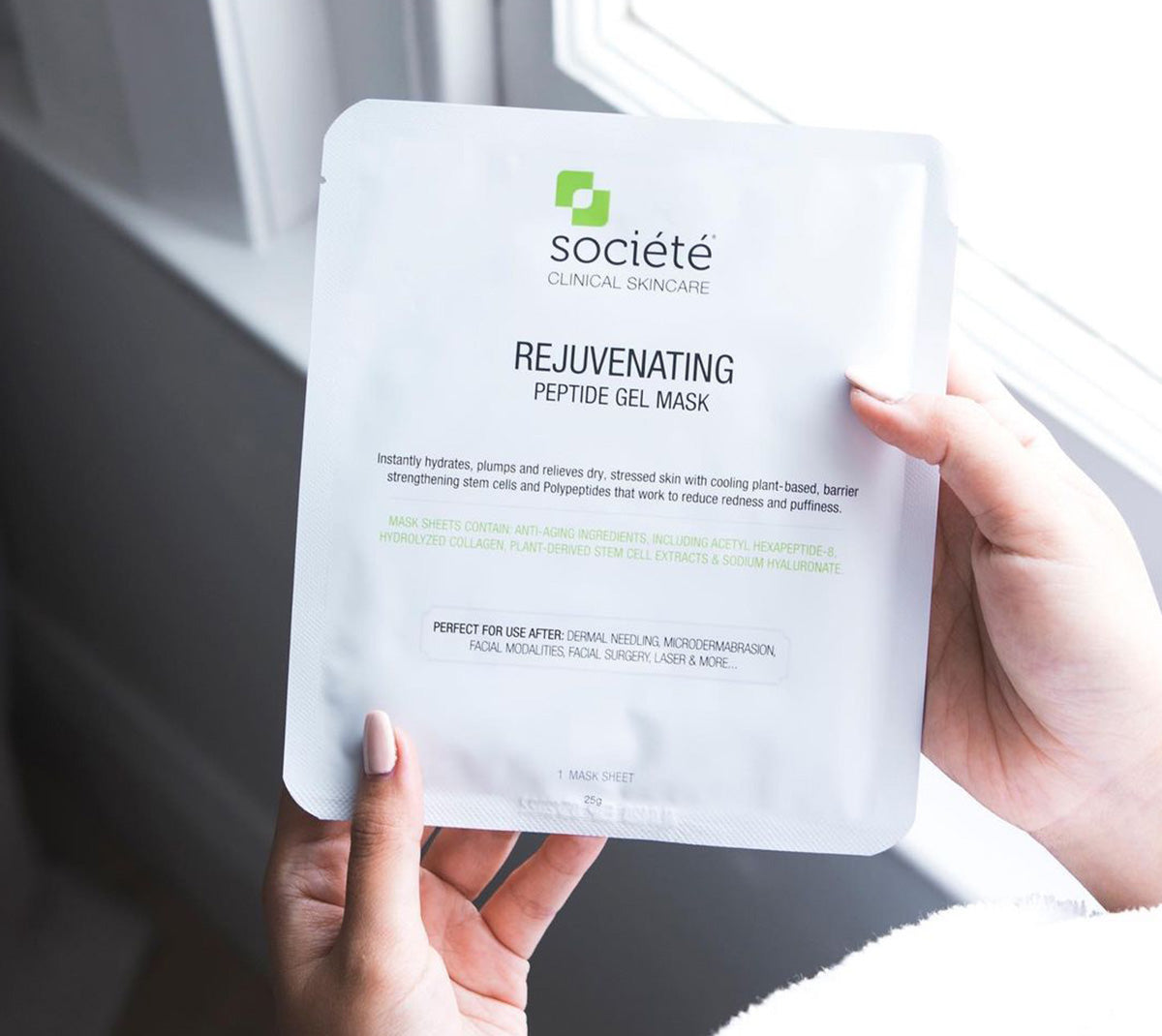 Societe Skincare Rejuvenating Peptide Gel Mask | Buy Online – Skin ...